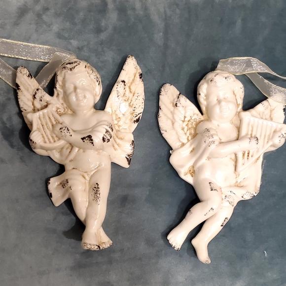 Accents | Ceramic Cherubs S2 | Poshmark